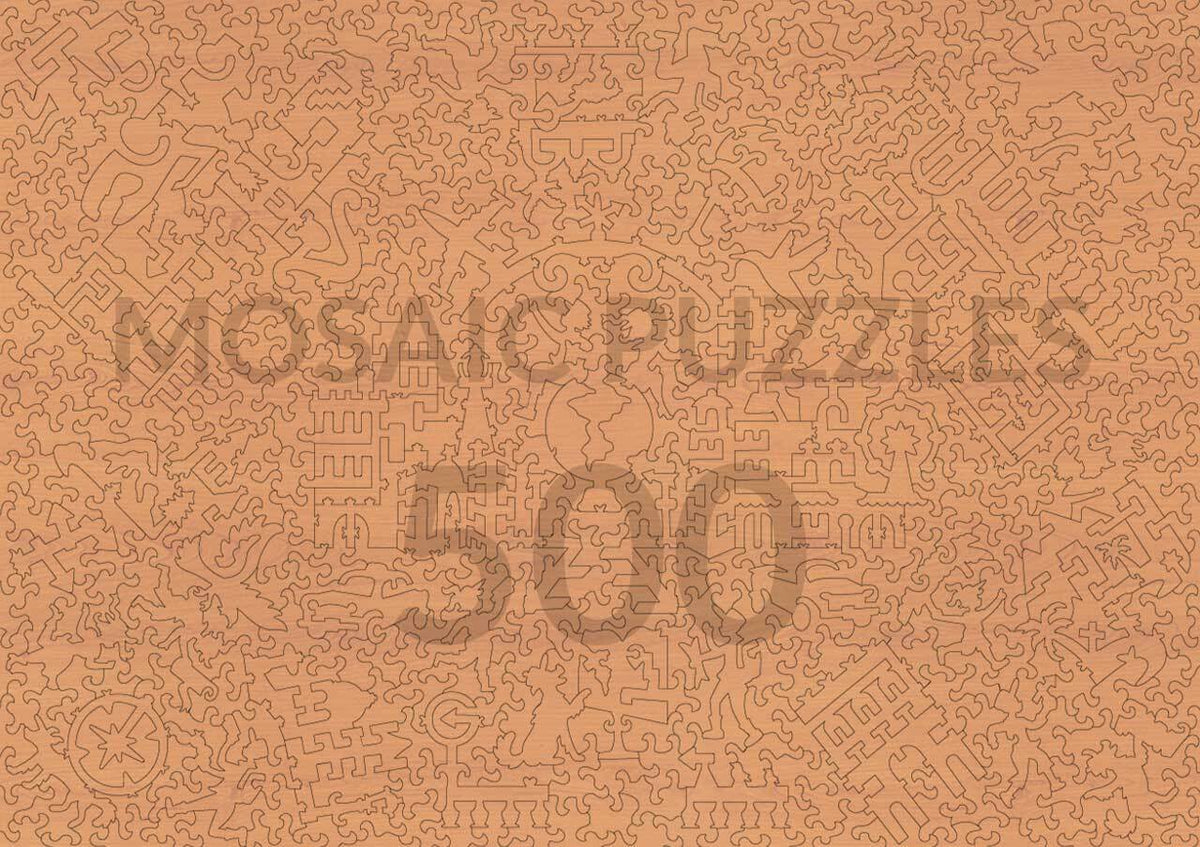 Mercator Map of the World – Mosaic Puzzles