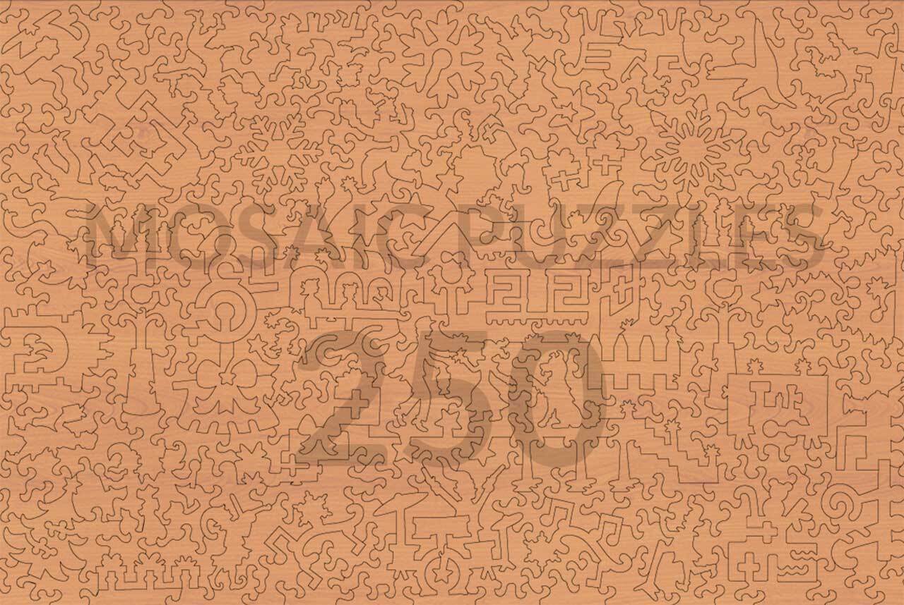 250 Piece Puzzles – Mosaic Puzzles
