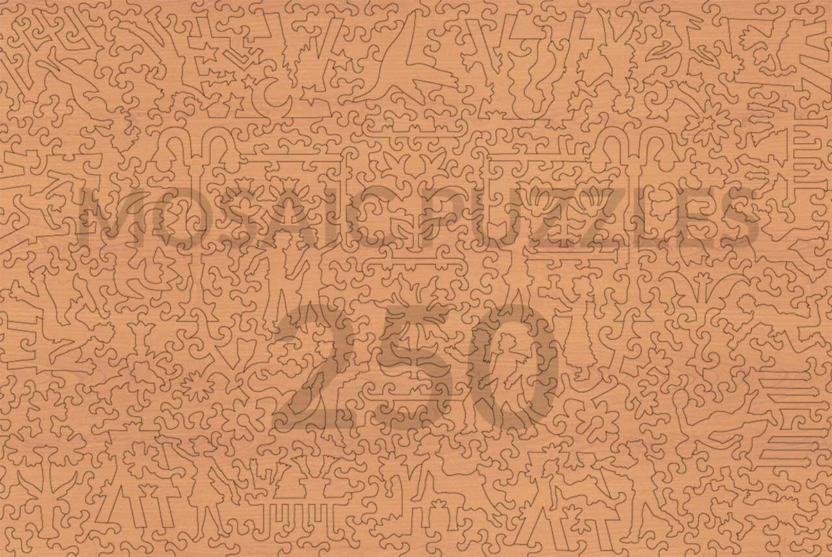 Lady with Rose – Mosaic Puzzles