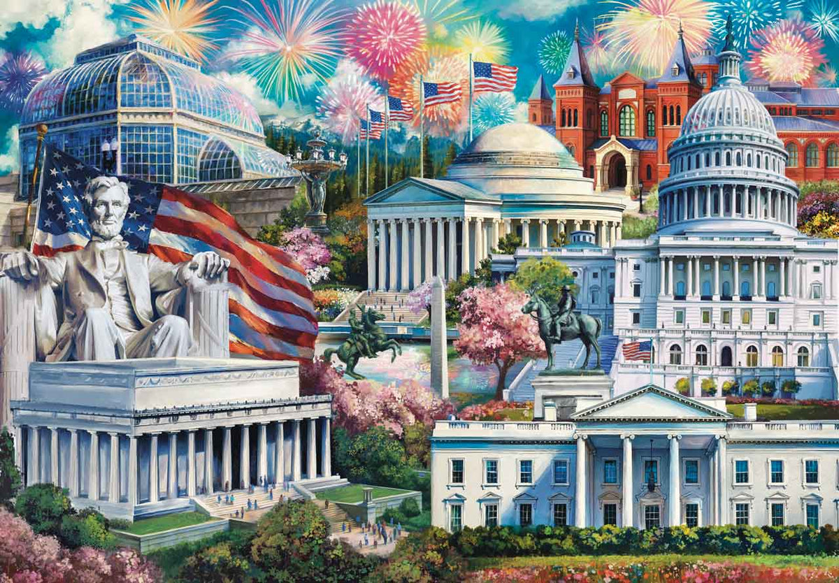 Monuments Of Freedom – Mosaic Puzzles