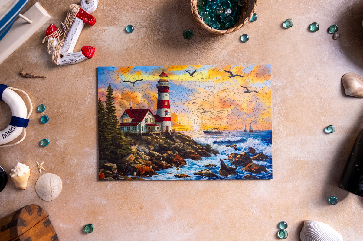 Northern Lighthouse – Mosaic Puzzles
