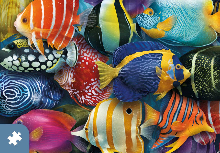 Mosaic Puzzles - Wooden Jigsaw Puzzles for Adults