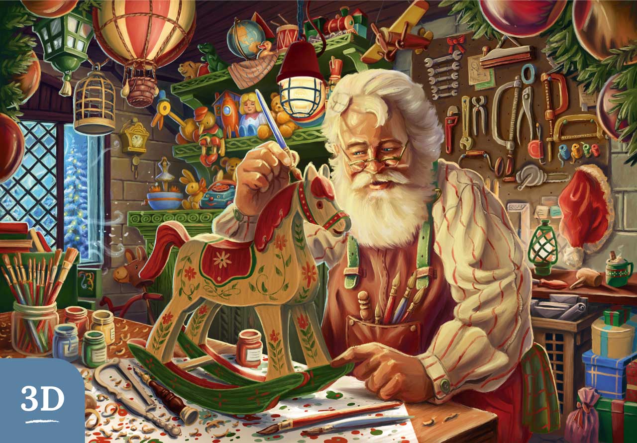 The Toymaker's Workshop | Heritage 3D Series – Mosaic Puzzles