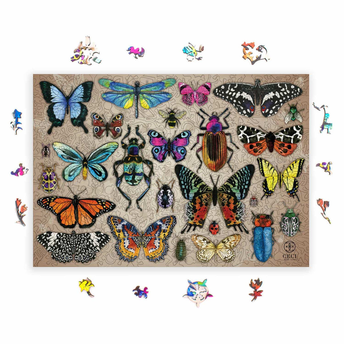 Intricate Insects by Ceci New York – Mosaic Puzzles